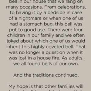 The Blessing Bell – The Blessing Bell